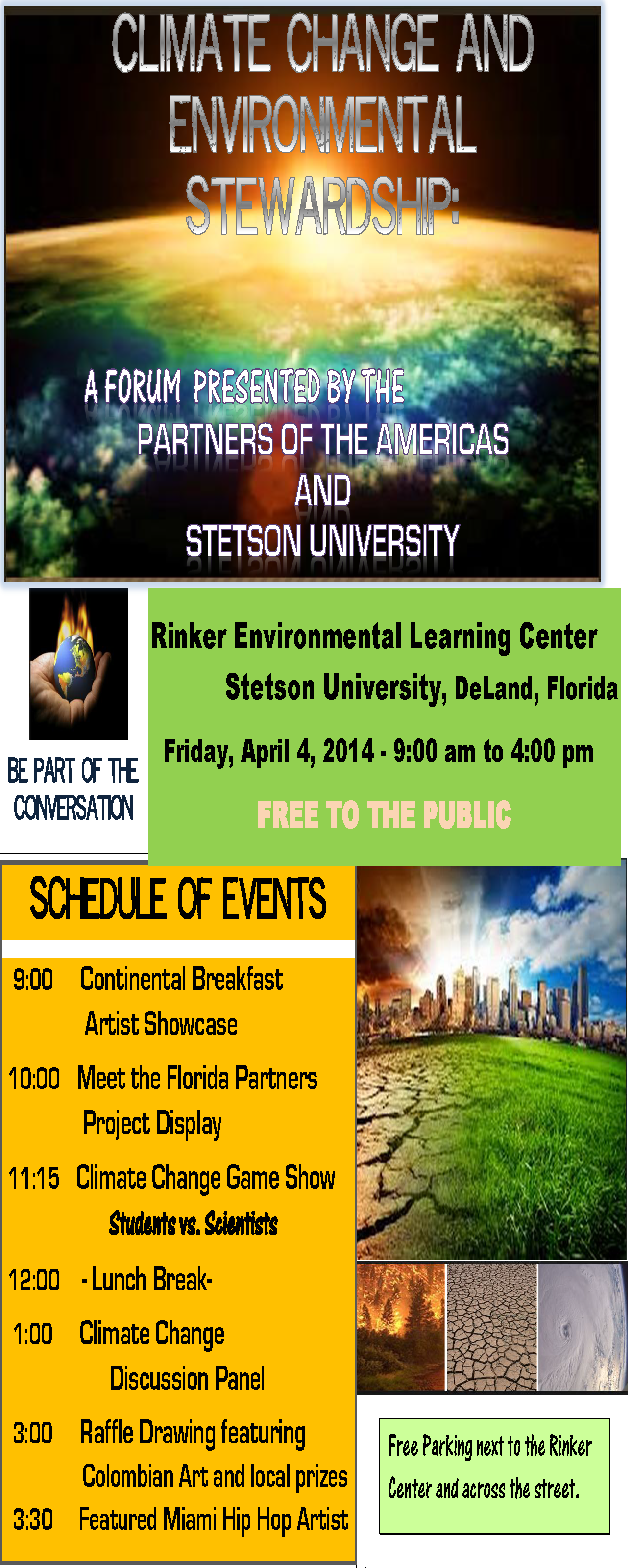 Climate Change and Environmental Stewardship 2 – Florida Partners of ...